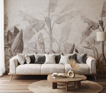 Trel Beige – Tapeta v rolích – Wall Art