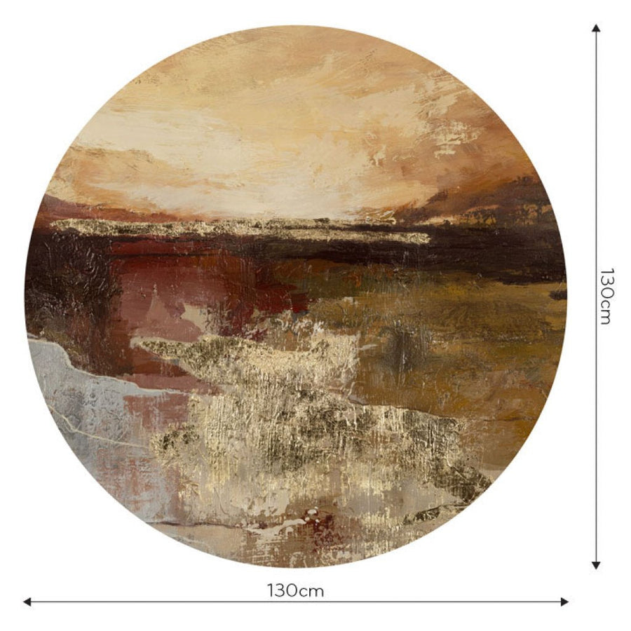Nevada – Tapeta Koło Standard – Wall Art